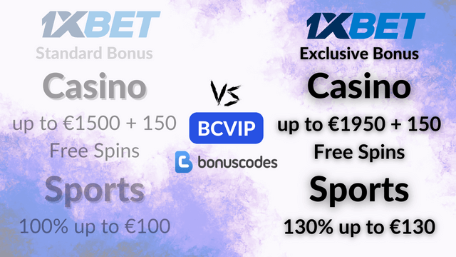 1XBET Promo Code 2025 BCVIP 130 Bonus