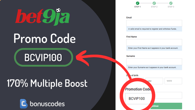 Bet9ja Promotion Code April 2025: BCVIP100; Get ₦1 Billion